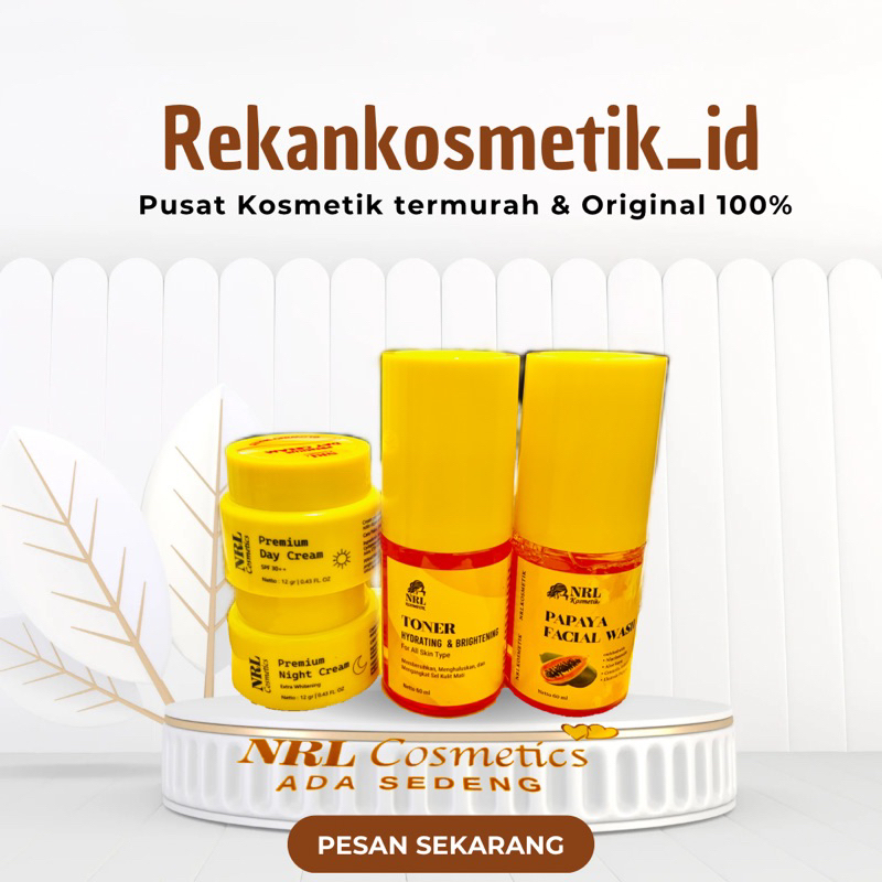 Jual Cream Nrl original 100% Kemasan baru Tersedia glowing/Flek/acne ...