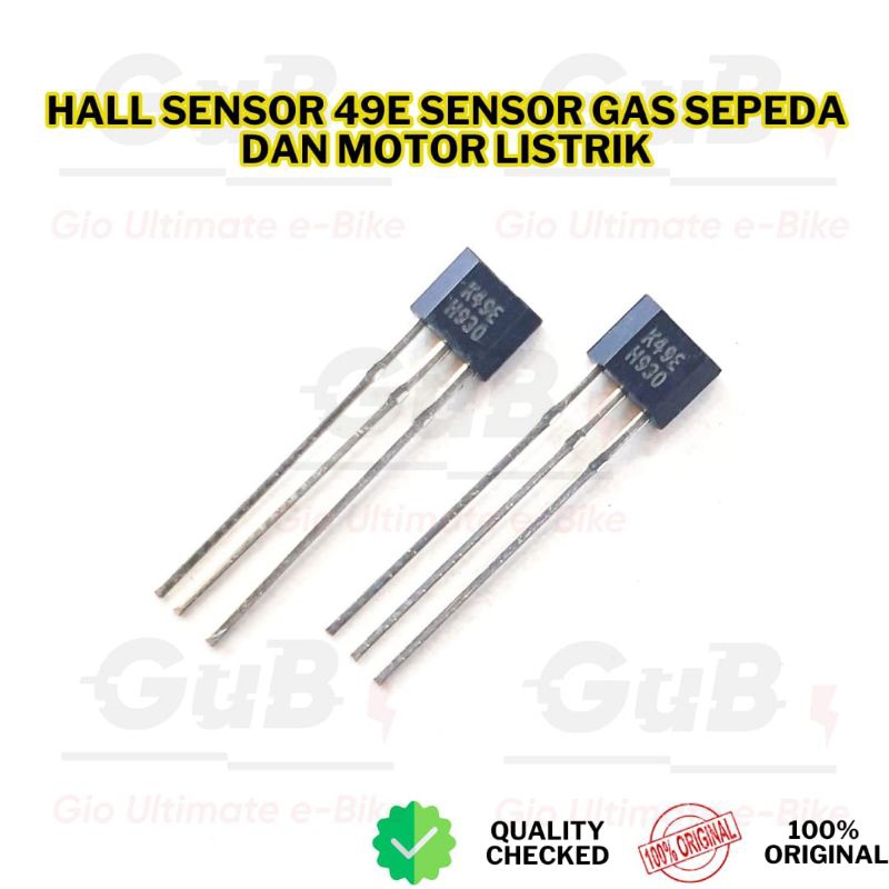 Jual Hall Sensor Gas 49E Sepeda Listrik Motor Listrik / Transistor Hall Sensor Grip Gas Sepeda ...