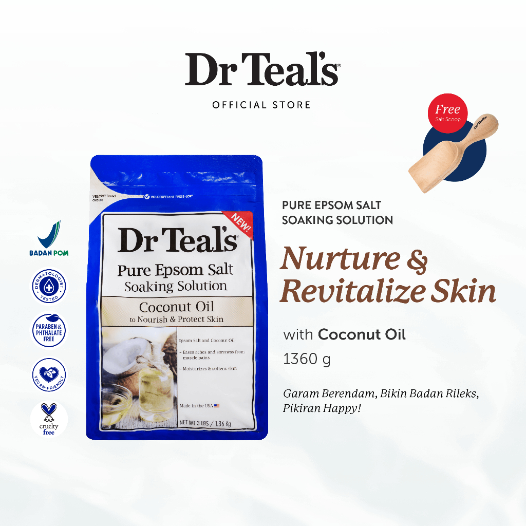 Jual Dr Teals Dr Teals Pure Epsom Salt Soaksgaram Berendam