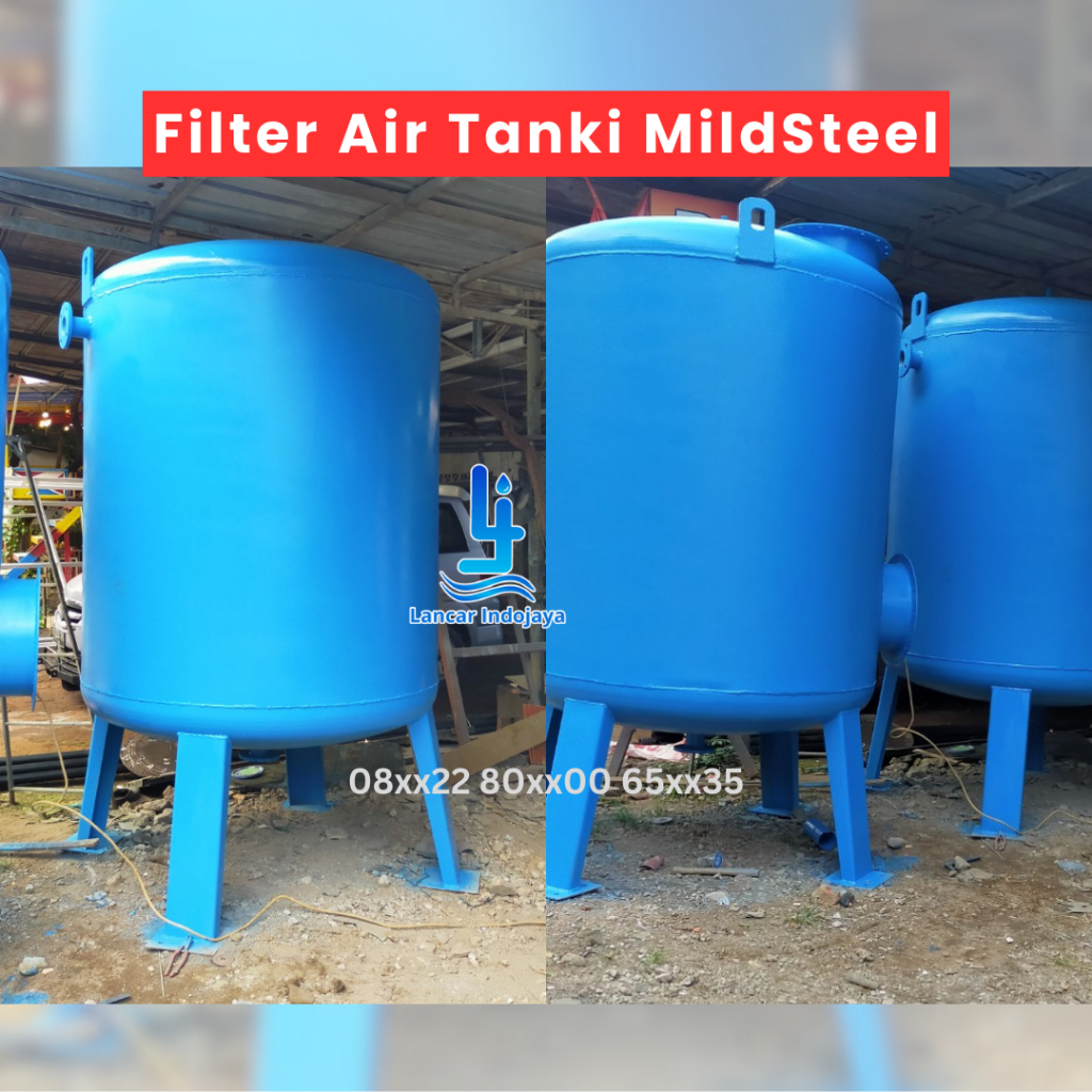 Jual Tabung Filter Air Tanki MILD STEEL Sand Filter Carbon Filter ...
