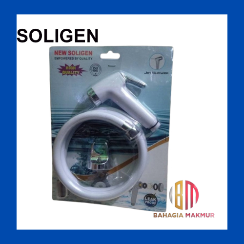 Jual Soligen Jet Shower Bidet - Cebok warna putih | Shopee Indonesia