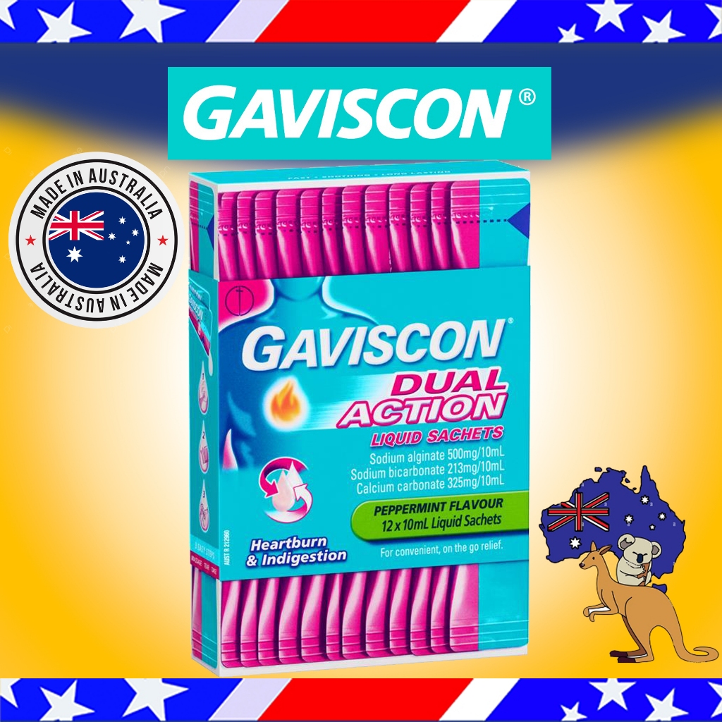 Jual Obat Maag Australia Gaviscon Heartburn and Indigestion Relief ...