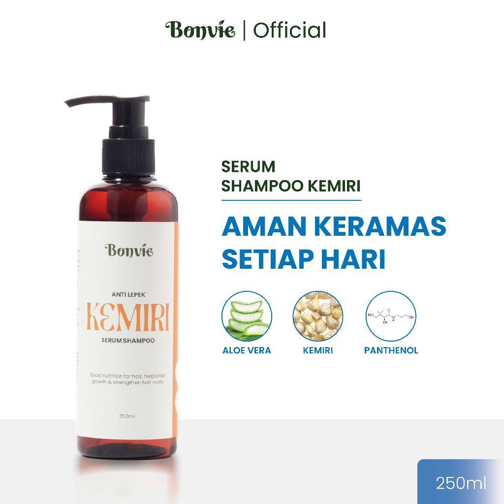 Jual Bonvie - Shampoo Anti Lepek Kemiri 250ml | Shopee Indonesia