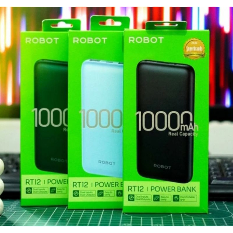 Jual Robot RT12 powerbank 10000mAh | Shopee Indonesia