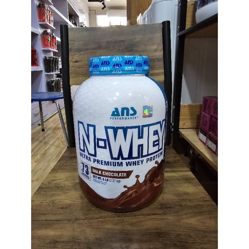 Jual ANS N Whey 5lbs nwhey whey protein gold standard susu gym fitness ...