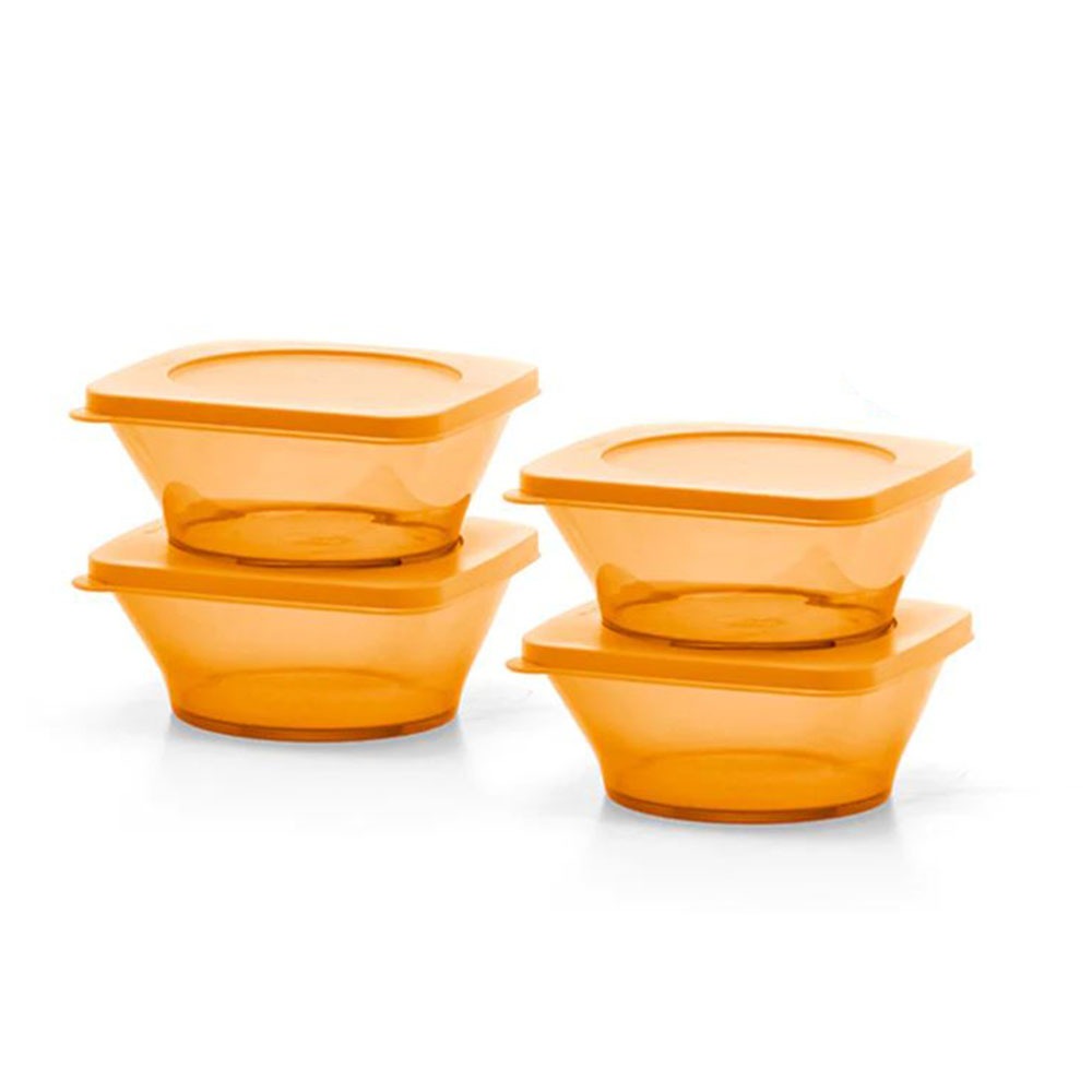 Jual Tupperware Clear Square Bowl Medium 620ml Tupperware Original ...