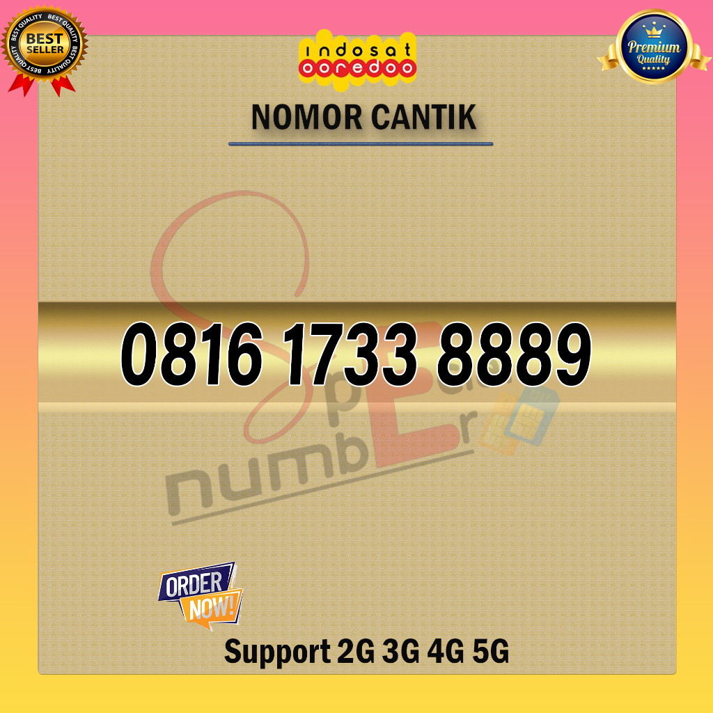 Jual Perdana Nomor Cantik Isat Rapih Support 2G 3G 4G 5G | Shopee Indonesia