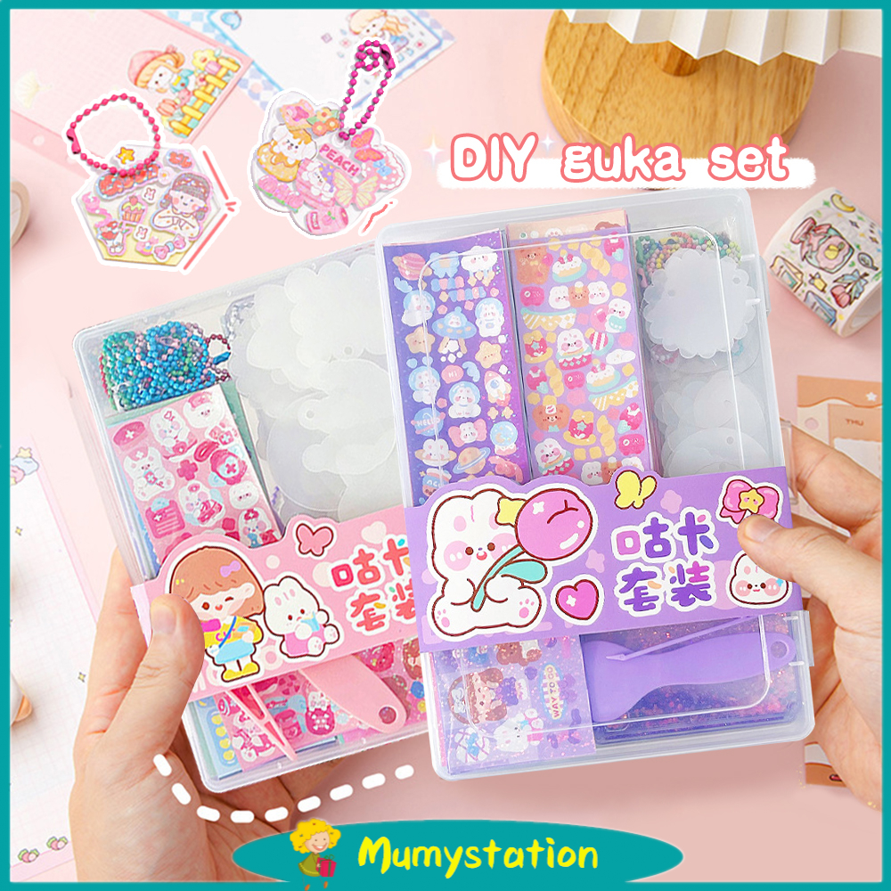 Jual Mumystation diy guka set mainan gantungan kunci akrilik diy gooka ...