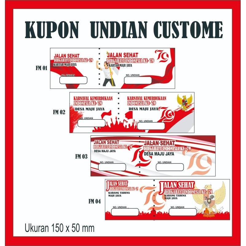 Jual Cetak kupon undian / kupon jalan sehat / karcis | Shopee Indonesia Jual Cetak kupon undian / kupon jalan sehat / karcis | Shopee Indonesia