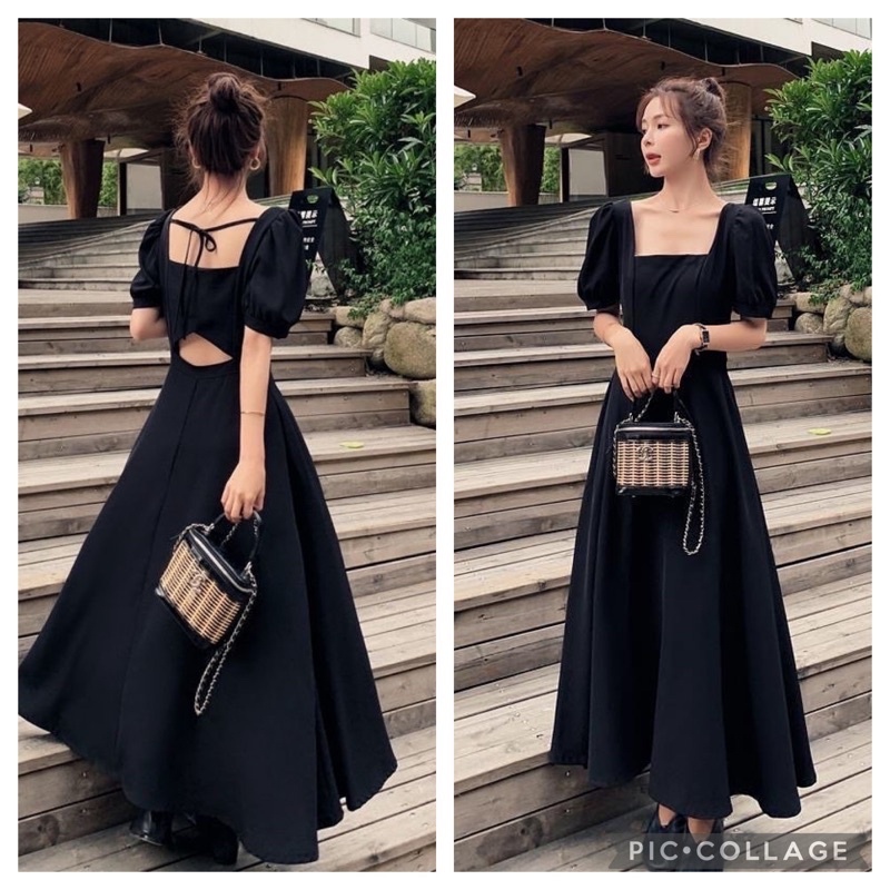 Jual Windy Long Dress Backless/Dress korean Style Import/Dress Korean ...