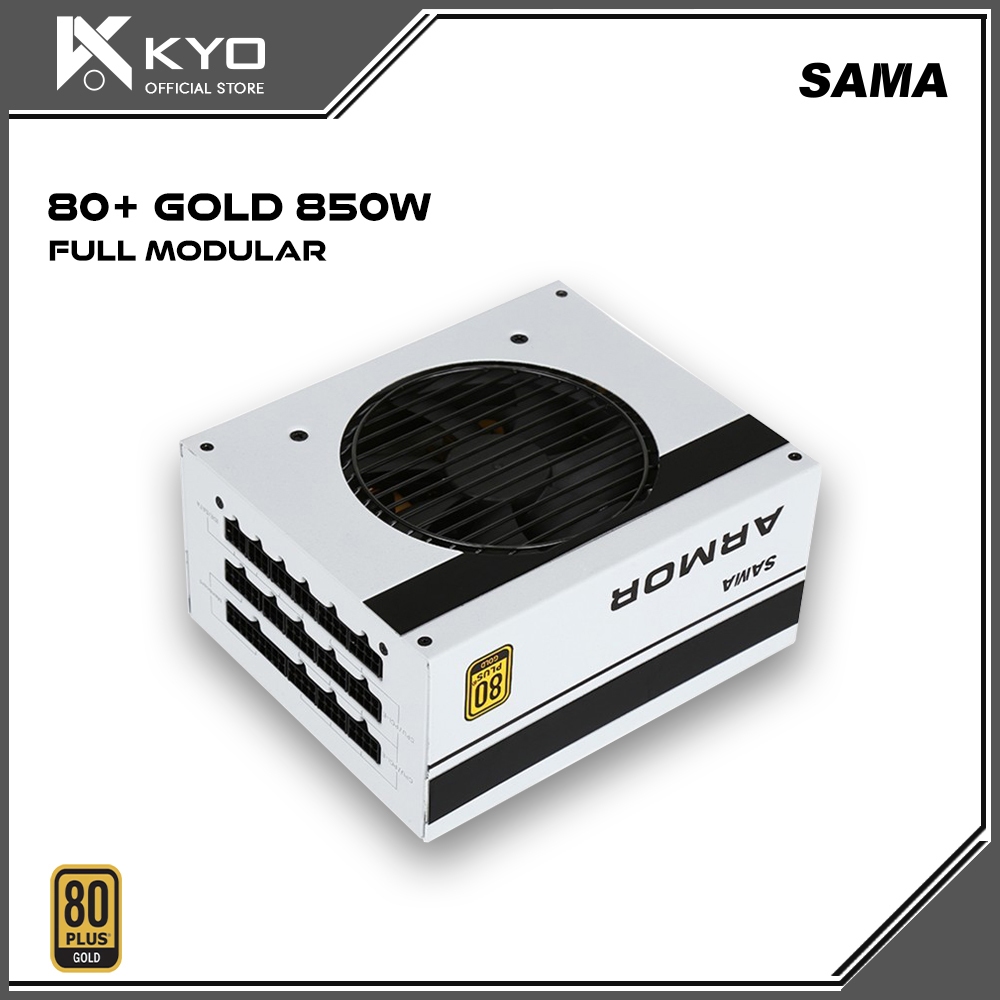 Jual KYO Sama ARMOR PSU 850W 80+ Gold Full Modular PSU 850W 80 Gold ...