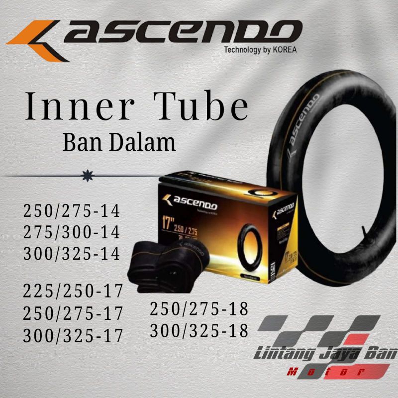 Jual Ban dalam motor Ring 14 17 18 Ascendo | Shopee Indonesia