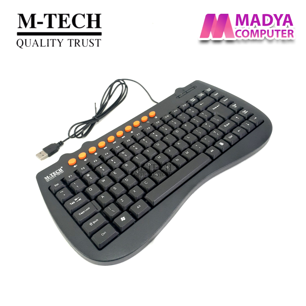 Jual Keyboard M-TECH MTK-02 - Keyboard Mini Multimultimedia | Shopee ...