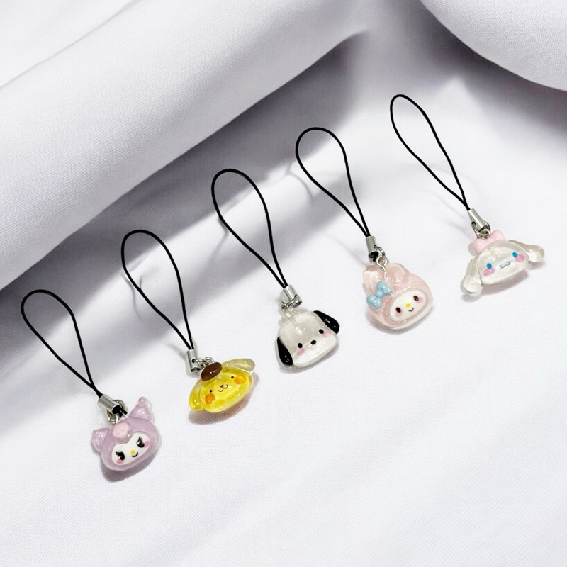 Jual Sanle Charm Handphone Karakter Sanrio Phone Charm Phonestrap ...