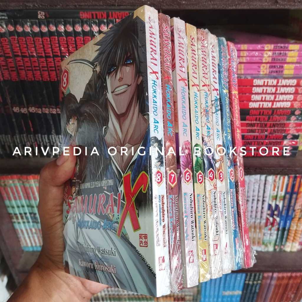 Jual Samurai X Hokkaido Arc Fulset (Komik Segel Original) | Shopee Indonesia