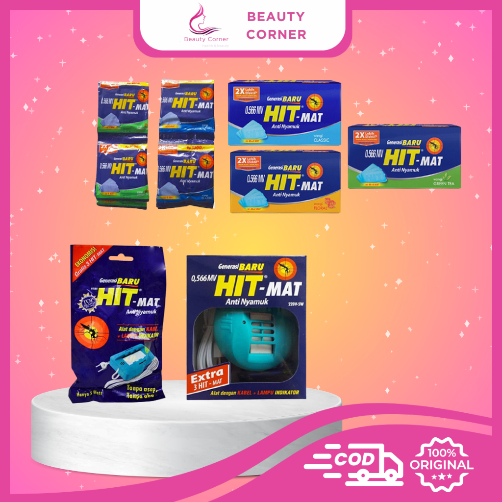 Jual Hit Mat Alat & Refill Anti Nyamuk Elektik | Shopee Indonesia