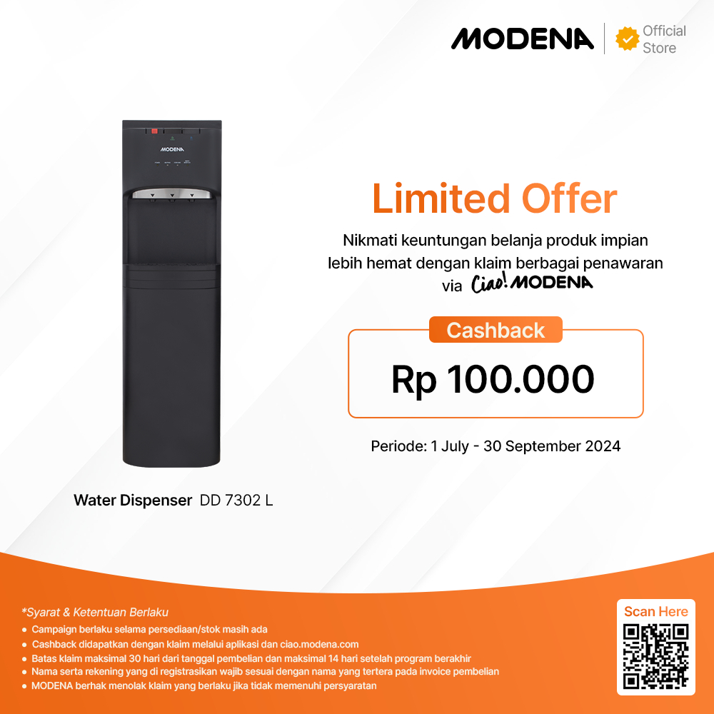 Jual MODENA Water Dispenser - DD 7302 L | Shopee Indonesia