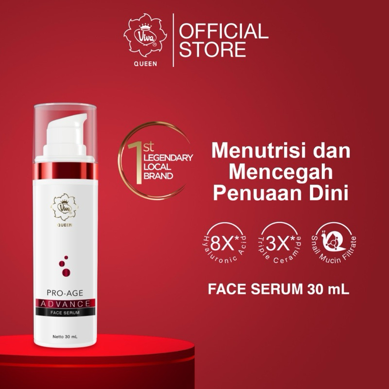 Jual Viva Queen Pro-Age Advance face serum 30gr | Shopee Indonesia