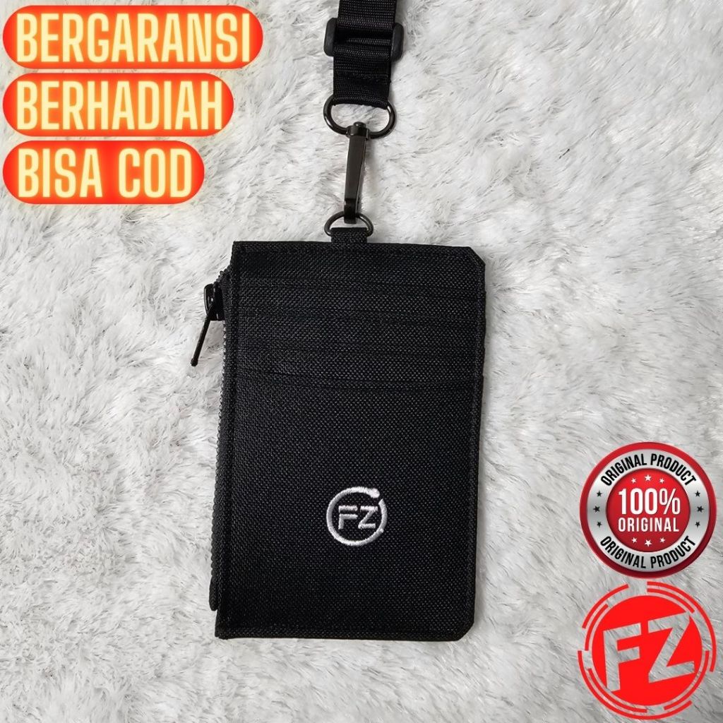 Jual ID4 Dompet Gantungan Tempat ID Card Name Tag Holder Kartu Koin Kunci STNK Dan Uang Pria ...
