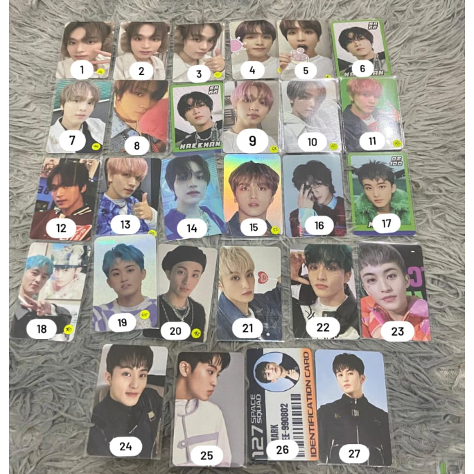 Jual [ READY STOCK ] OFFICIAL PHOTOCARD PC NCT 127 DREAM MARK HAECHAN ...