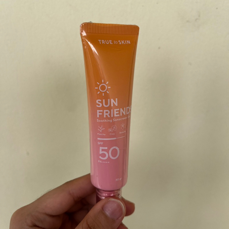 Jual TRUE TO SKIN - SUN FRIENDS SOOTHING SUNSCREEN GEL 30gr SPF 50 PA ...
