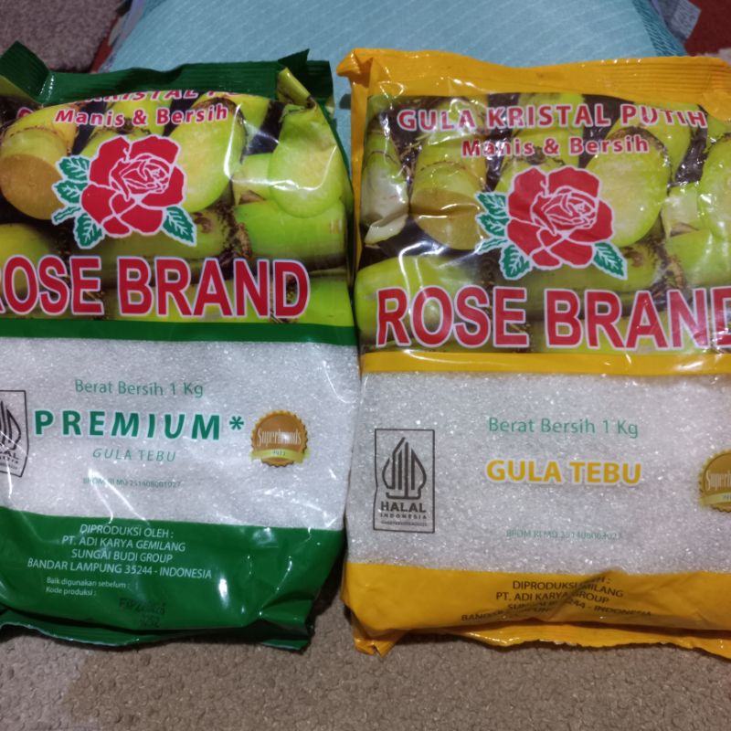 Jual gula rose brand 1 kg (wajib spx) | Shopee Indonesia