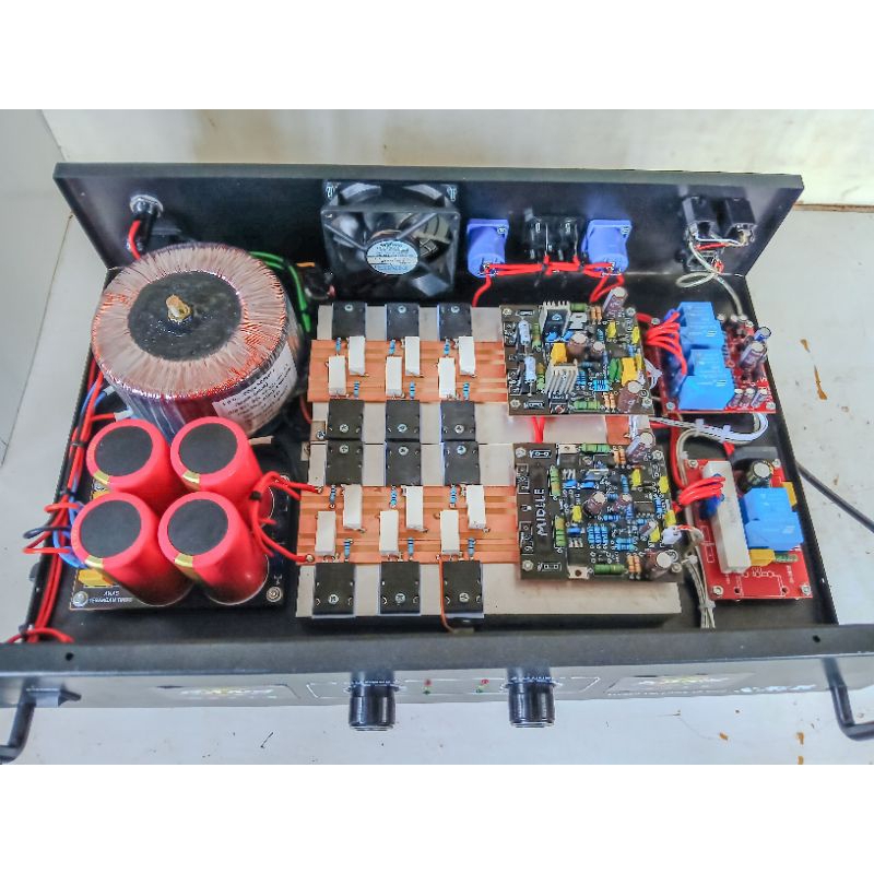 Jual power 5 amper ct 45 - power rakitan - power amplifier | Shopee ...