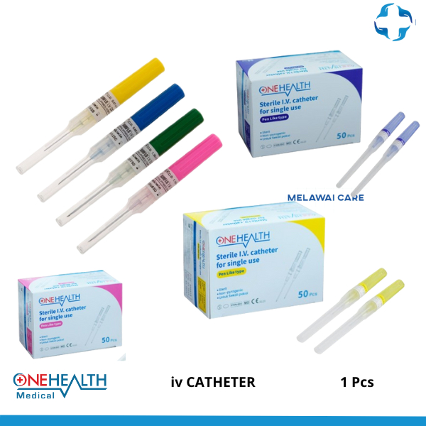 Jual Onehealth Abocath Jarum I.V Catheter Medis Kateter Steril Medis ...