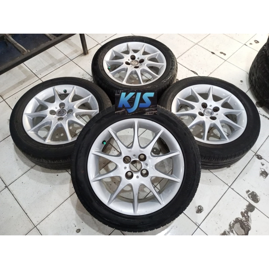 Jual Velg Mobil Copotan Bekas Ring 16 Original Altis Pcd 4x100 Ban 195/ ...