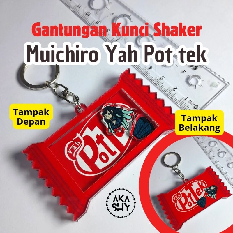 Jual Ganci Shaker Muichiro Tokito Pot Tek Demon Slayer Kimetsu no Yaiba ...