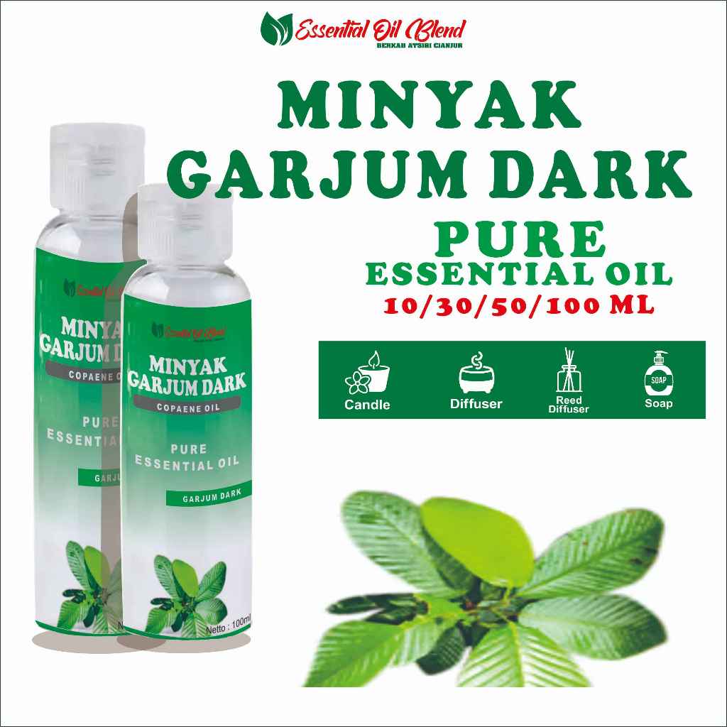 Jual Gurjum Dark, Minyak atsiri dari hasil penyulingan 10/30/50/100ml ...