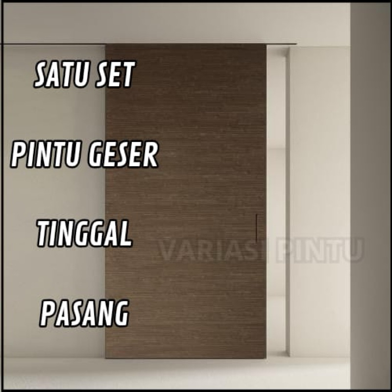 Jual satu set pintu Sleding | pintu geser | pintu Sleding | pintu kamar ...