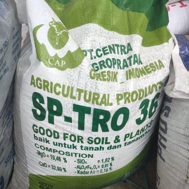 Jual PUPUK SP-TRO 36 PERTANIAN DAN PERKEBUNAN PT. CENTRA | Shopee Indonesia