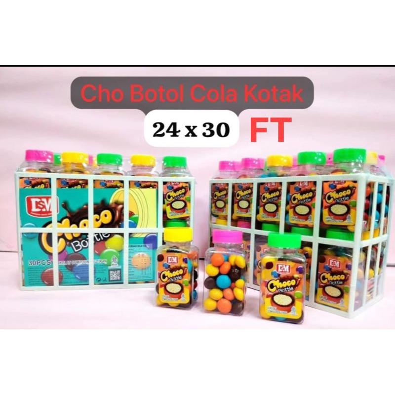 Jual Choklat botol cola kotak 30 pcs | Shopee Indonesia