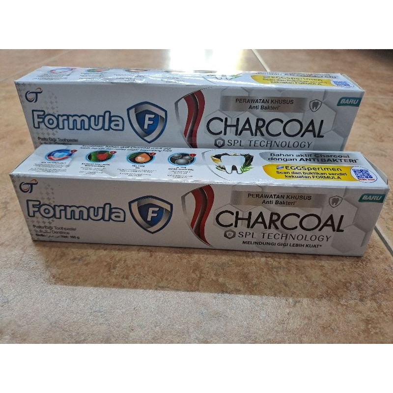 Jual Formula pasta gigi charcoal 160g | Shopee Indonesia