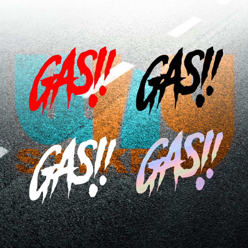 Jual Sticker Stiker Gas!! Stiker cutting Variasi motor | Shopee Indonesia