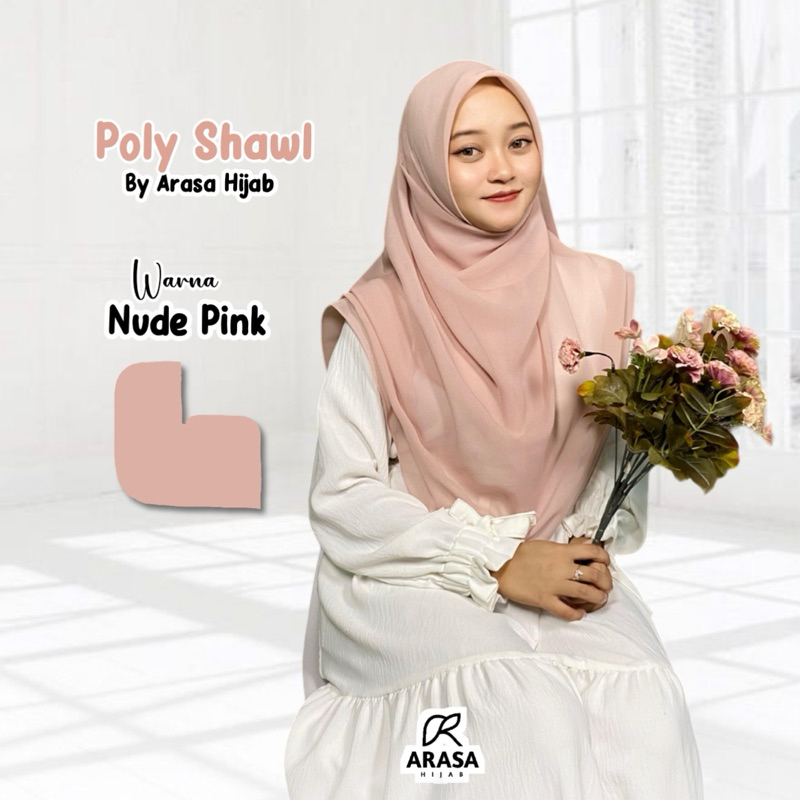 Jual Arasa Hijab - POLY SHAWL | Pashmina Square Polycotton | Hijab ...