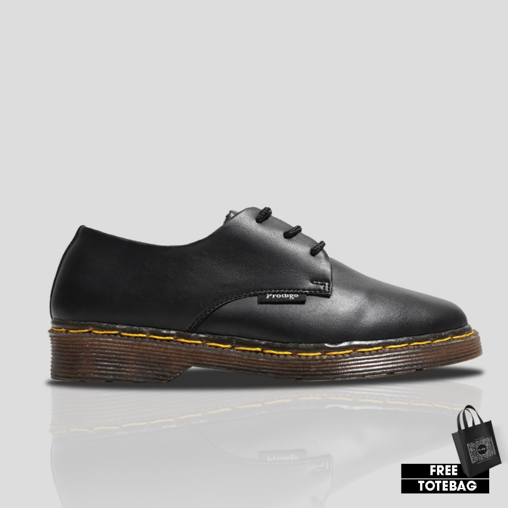 Jual Prodigo * Sepatu Pria Kapuas hitam | Sepatu low Boots | Sepatu ...