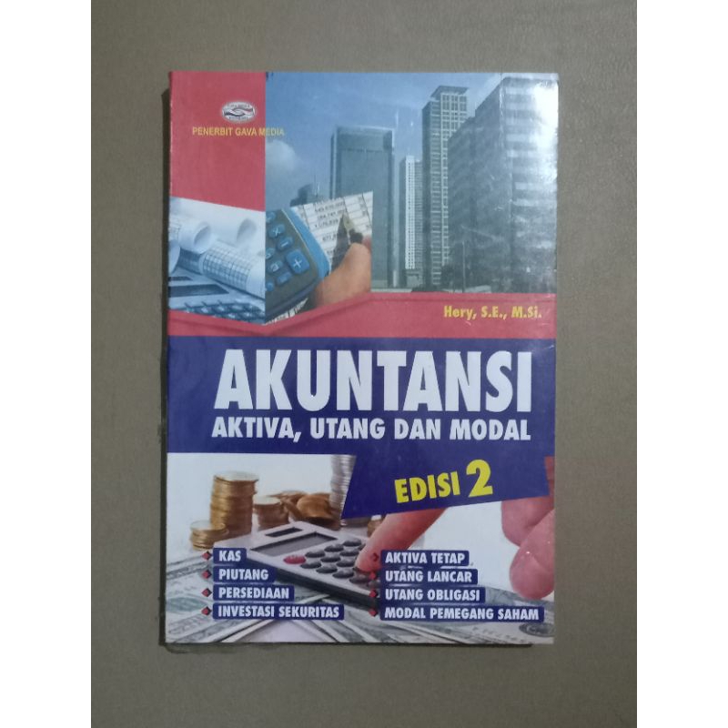 Jual Buku akuntansi aktiva utang dan modal edisi 2 kas piutang ...