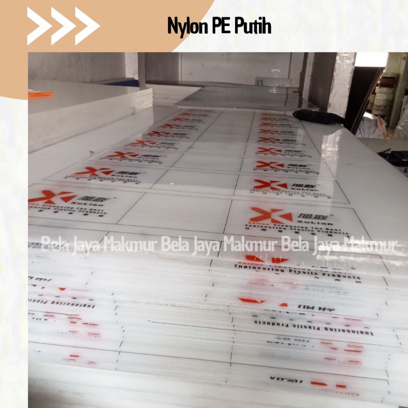 Jual Nylon PE Putih Lembaran 100x200cm/ Nilon Sheet HDPE/ Polyethylene Putih | Shopee Indonesia