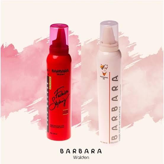 Jual Barbara Hair Mousse Foam Fashion Styling Extra Strong 50ml / 180ml ...