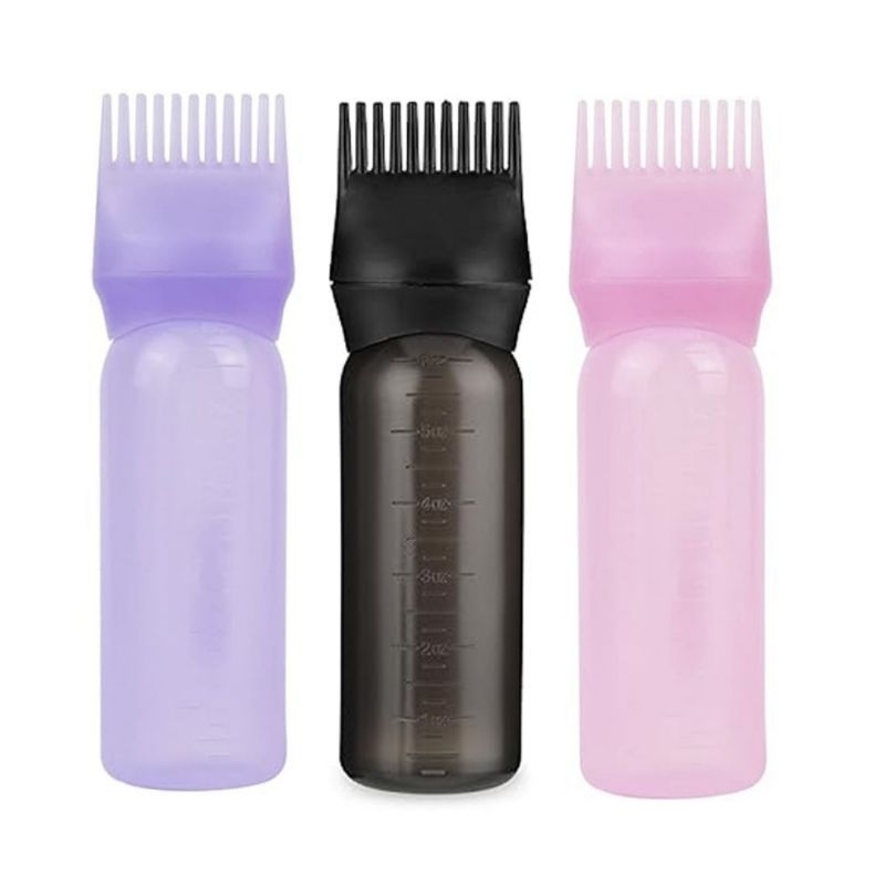 Jual Botol Wadah Pewarna Rambut | Alat Cat Rambut | Aplikator Cat Sisir ...
