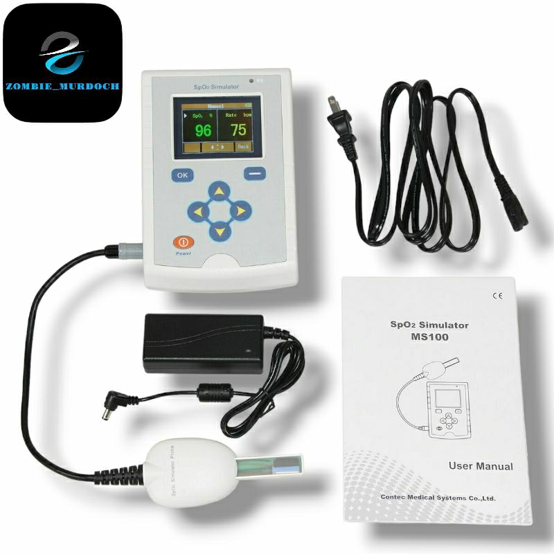 Jual Pulse Oxymeter-Contec Sp02 MS 100 | Shopee Indonesia