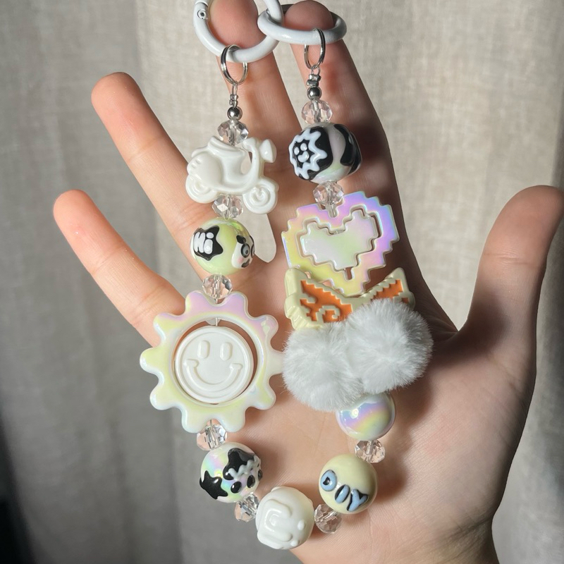 Jual strap phone luxury ring phone strap luxury character ring ...