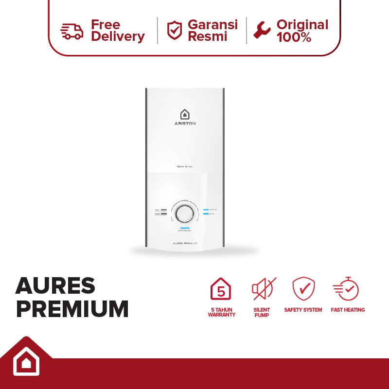 Jual ARISTON - Instant Water Heater -Aures Premium 2400 Watt (Tanpa ...