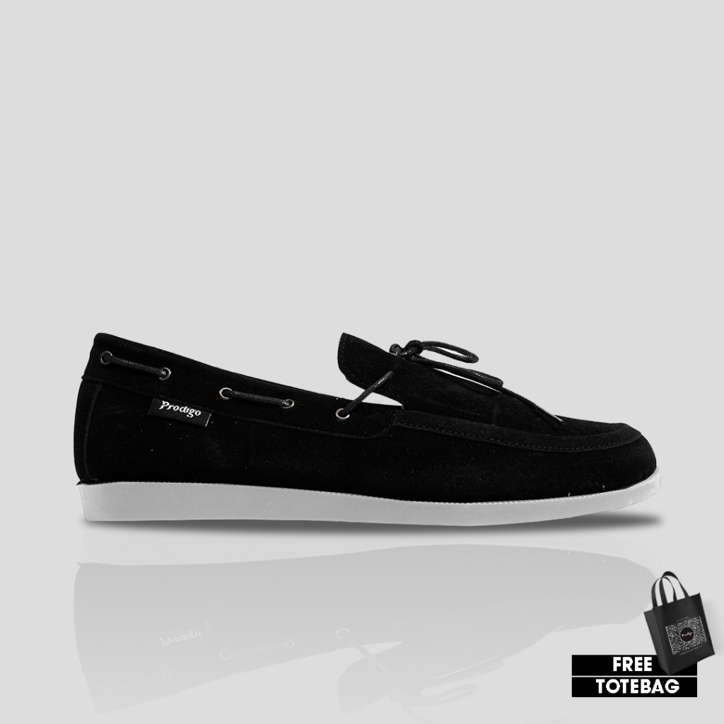 Jual Prodigo * Sepatu Pria Nakula Blackwhite | Sepatu Formal | Pantofel ...