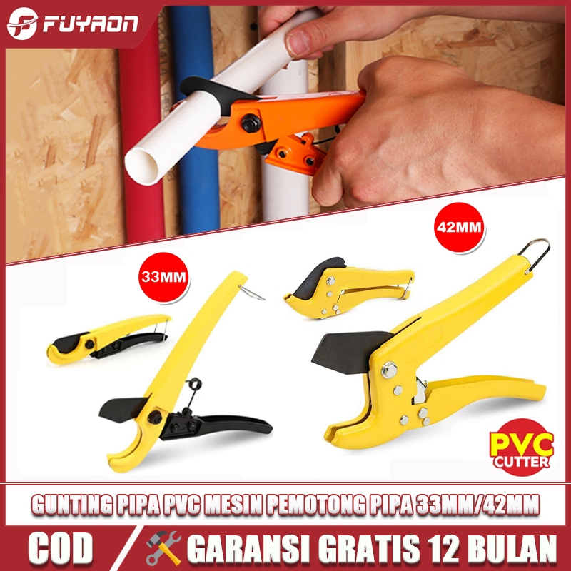 Jual FUYAON Gunting Pipa PVC Gunting Pemotong Pipa 32mm/42mm - Mesin Pemotong Pipa Aluminium ...