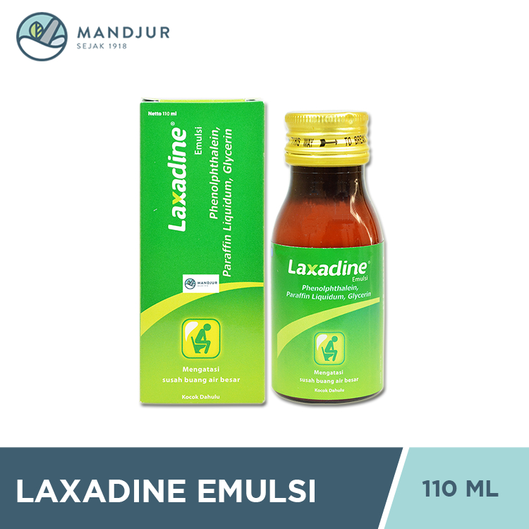 Jual Laxadine Emulsi 110 mL - Obat Pencahar, Sembelit, Konstipasi ...