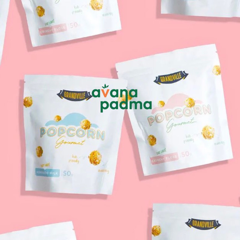 Jual Grandville Popcorn Gourmet (2 Varian Rasa) (50g) | Shopee Indonesia