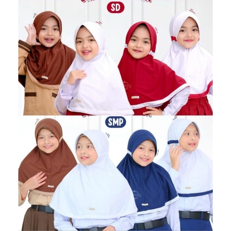 Jual Jilbab sekolah anak SD - SMP - jilbab putih anak sekolah | Shopee ...